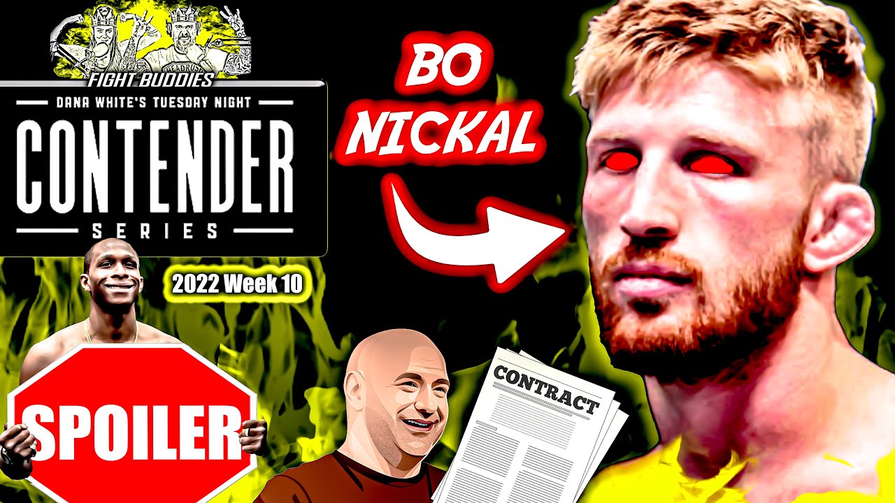 🔴 UFC DANA WHITE'S CONTENDER SERIES: Bo Nickal vs Donovan Beard LIVE ...