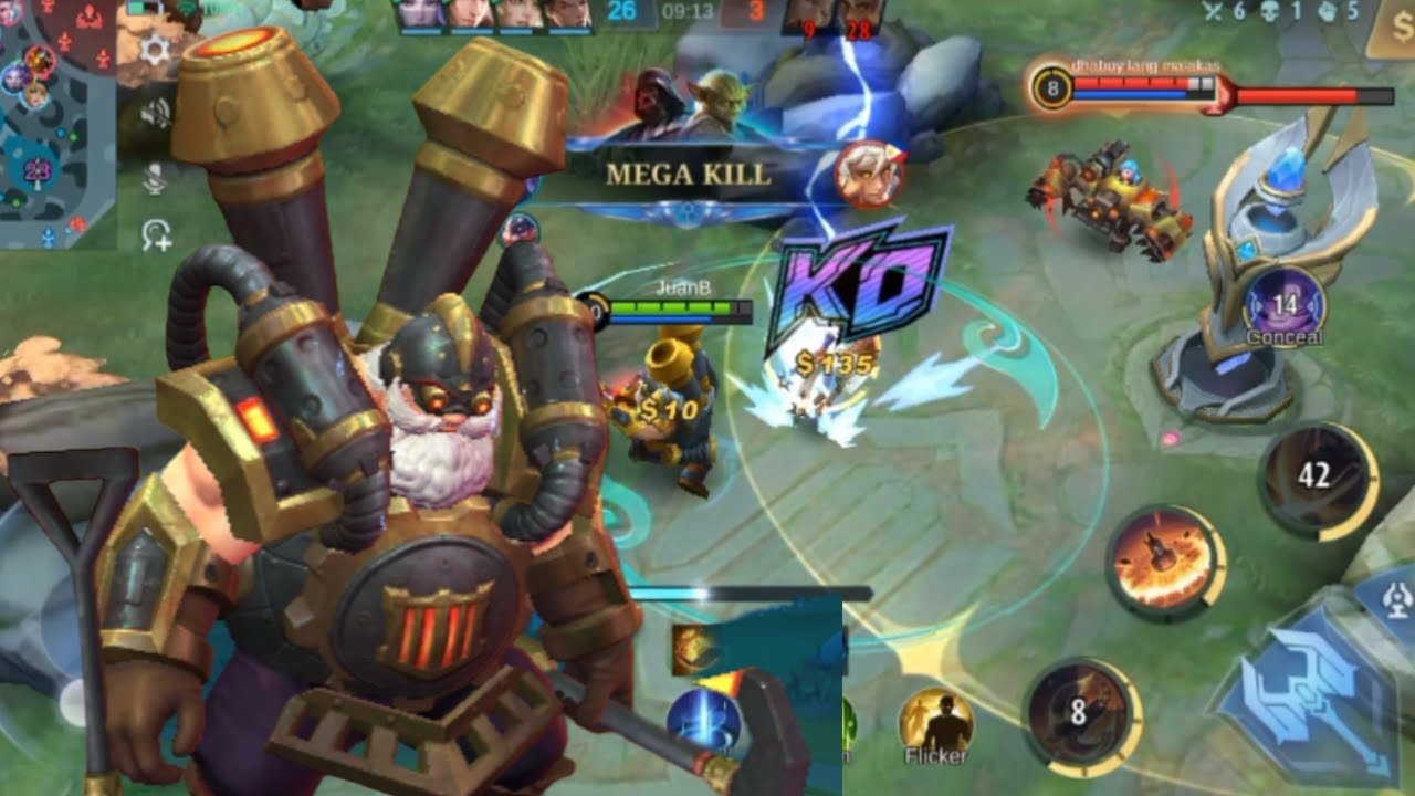 Hero Franco #mobilelegends #gameplay - YouTube