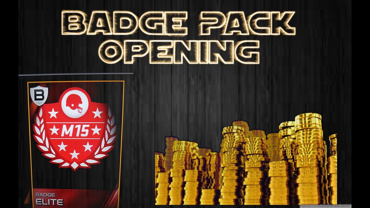 MUT 15- ULTIMATE BADGE PACK OPENING- ELITE BADGE - YouTube
