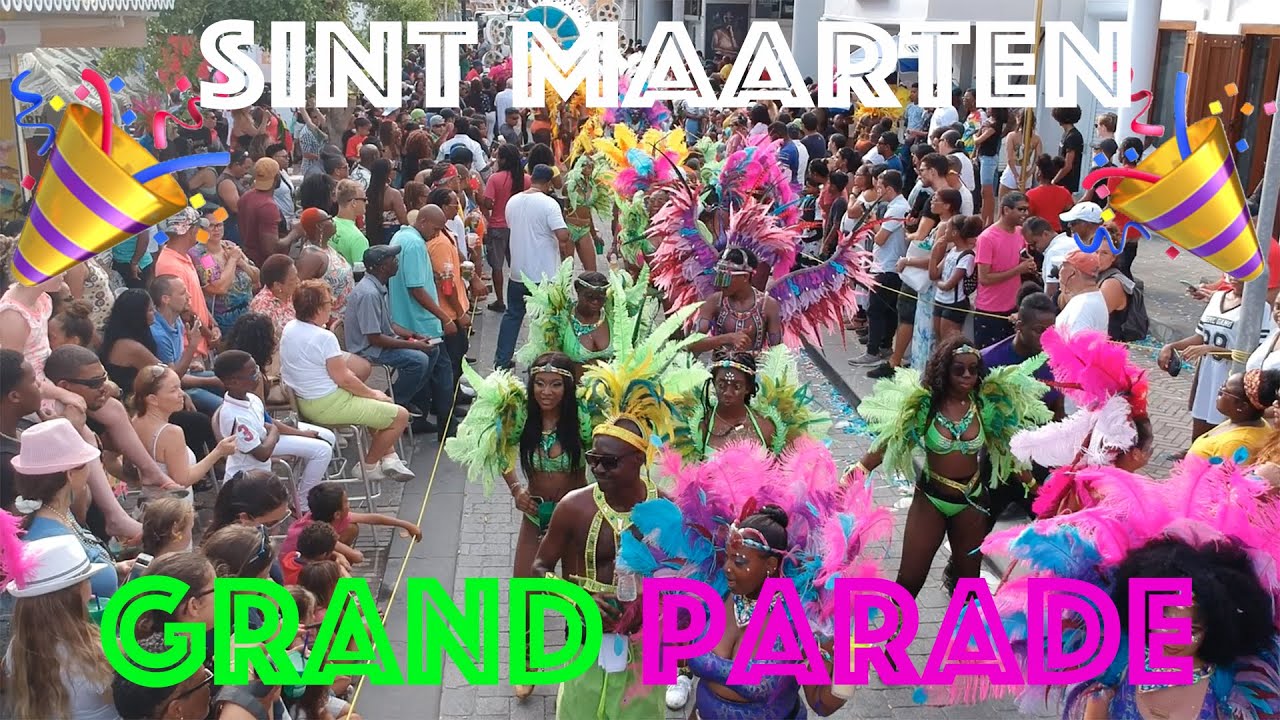 Sint maarten Carnival ( Grand parade) 2019 vlog - YouTube