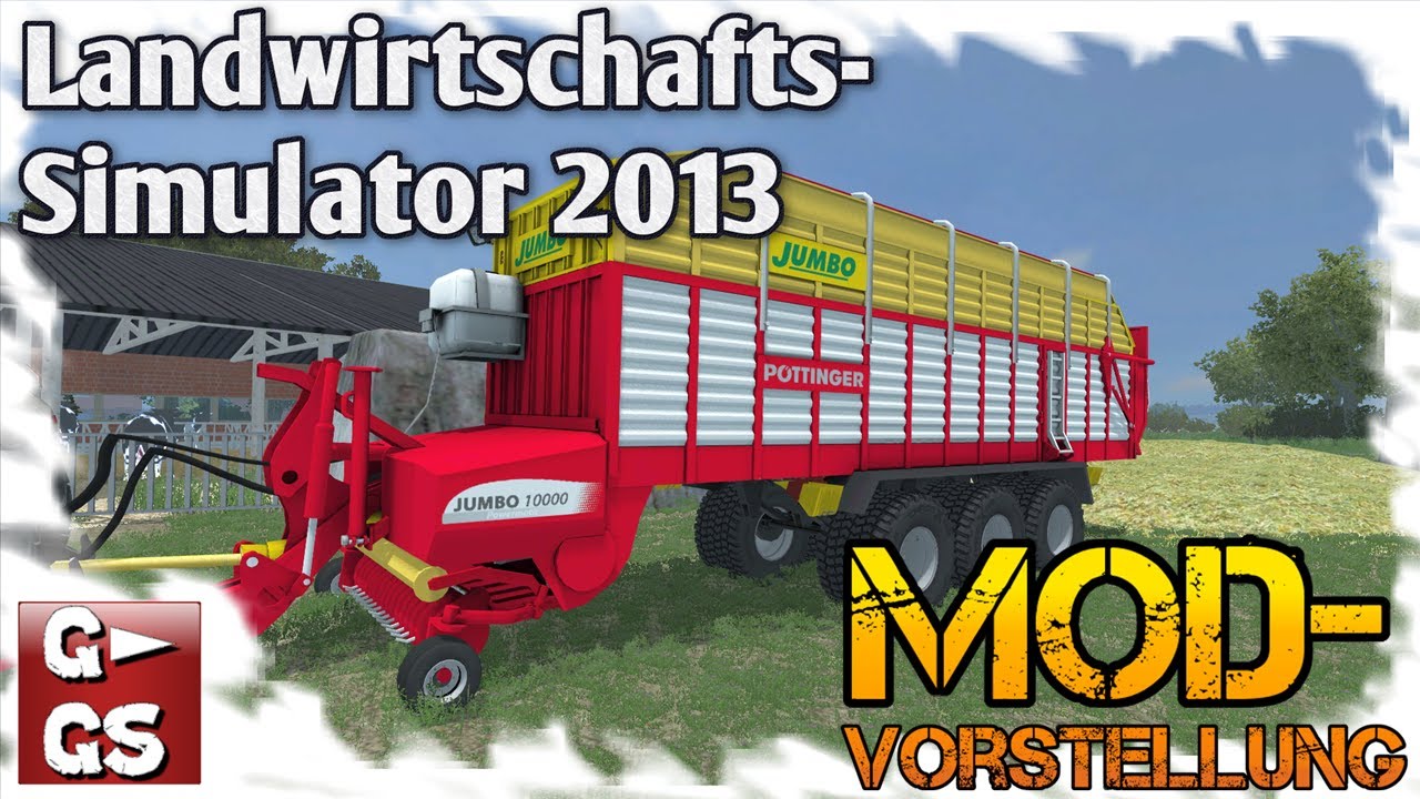 LS13 Mod Pöttinger Jumbo 10000 L Mit und ohne MR Modvorstellung LS 2013 ...
