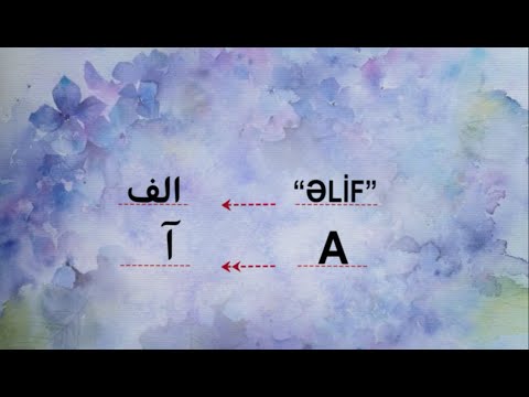 Azərbaycan Əlifbası Əlif hərfi  الف حرفی