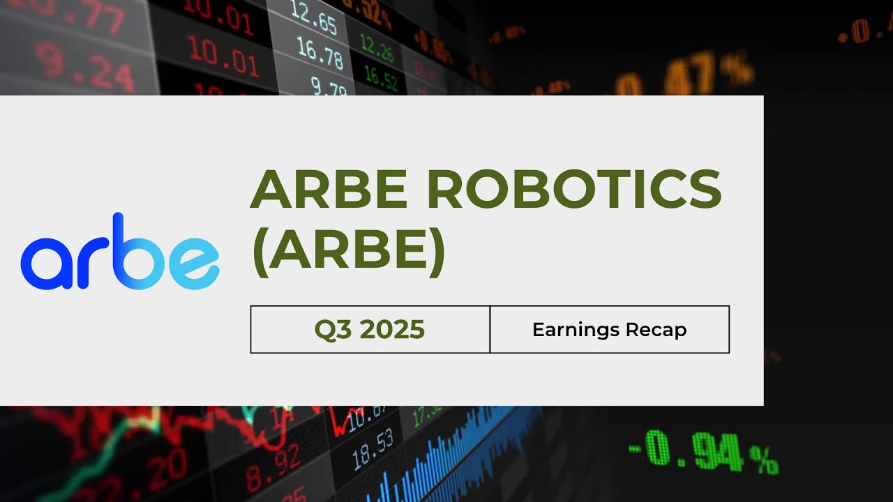 Arbe Robotics (ARBE) Q3 2025 Earnings | 4 Major OEM Deals Coming? - YouTube
