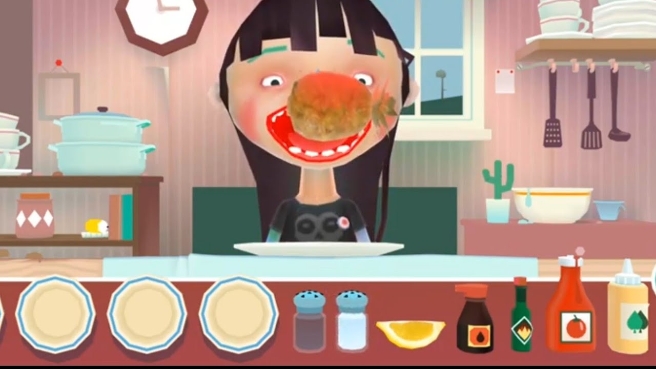 Toca Kitchen 2 || Android Game Play - Play Her Cooking and Try Her ...