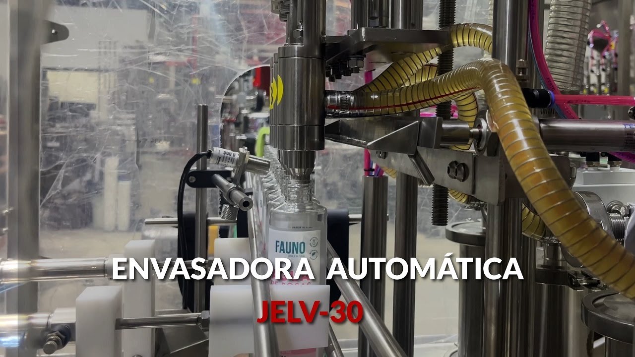 ENVASADORA AUTOMÁTICA SERIE JELV 30 | SODEMAQ - YouTube