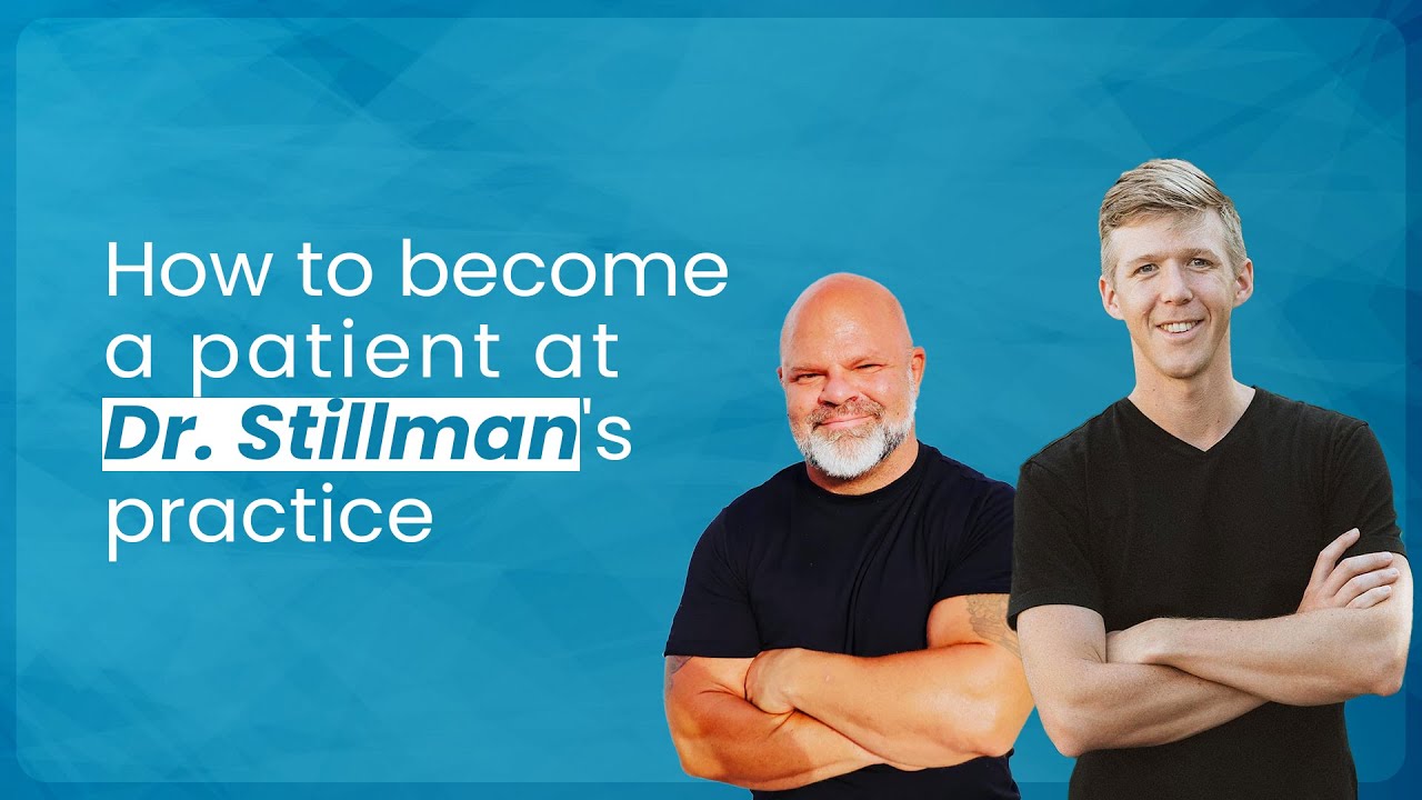How to become a patient at Dr. Stillman's practice - YouTube