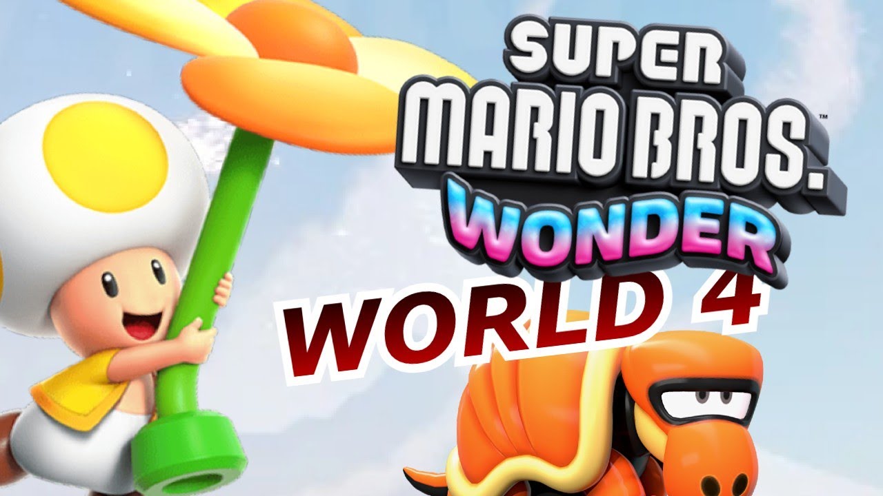 super mario bros wonder the sand world - YouTube