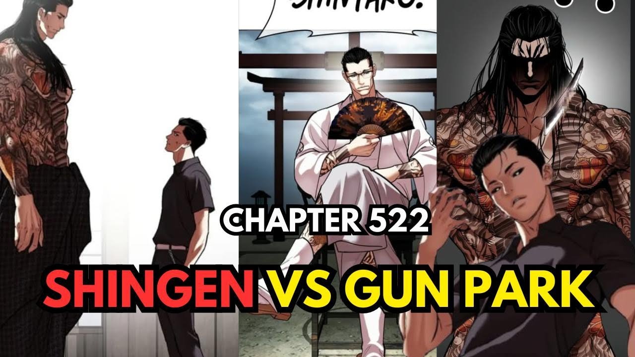 GUN PARK V/S YAMAZAKI SHINGEN? | LOOKISM CHAPTER 522 EXPLAINED IN HINDI ...