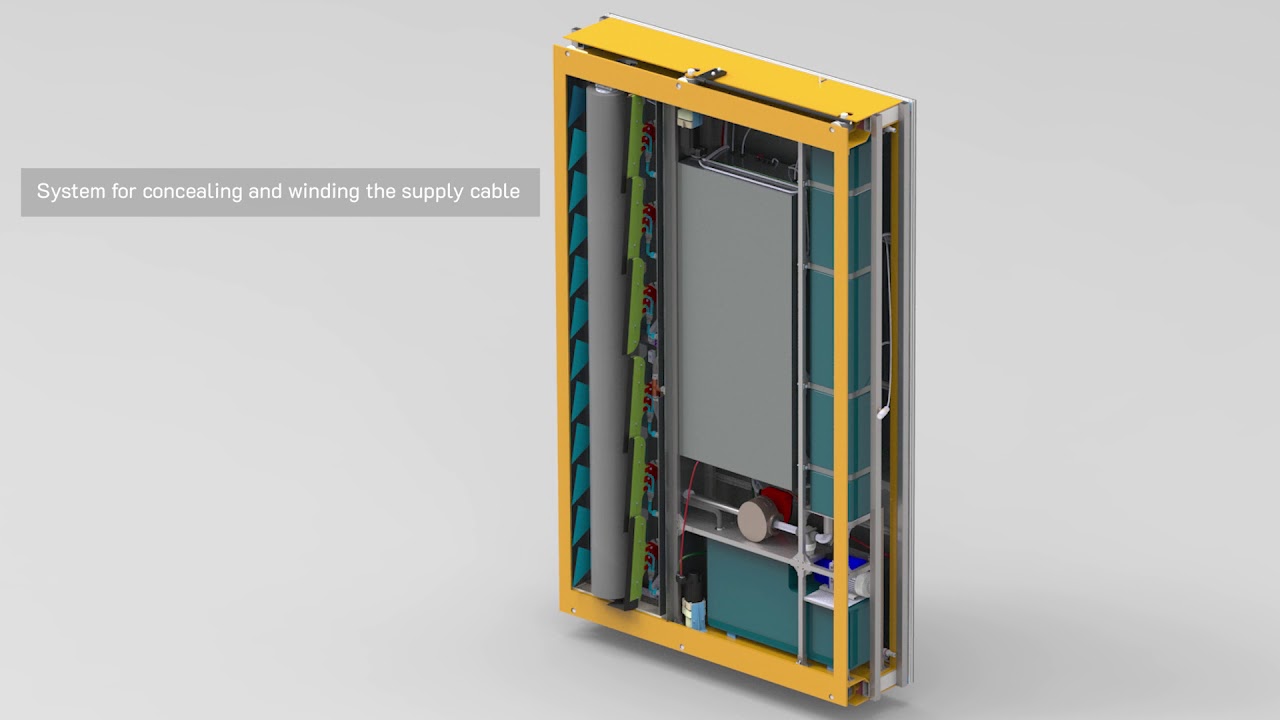 Glass facade cleaning robot - Zanus Technology - YouTube