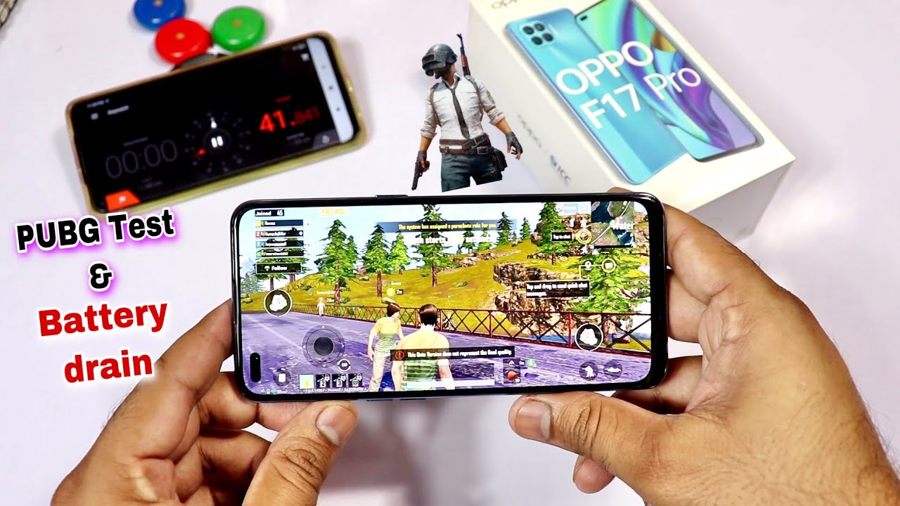Oppo F17 Pro PUBG Test & Battery Drain| Gaming Review| Helio P95 ...