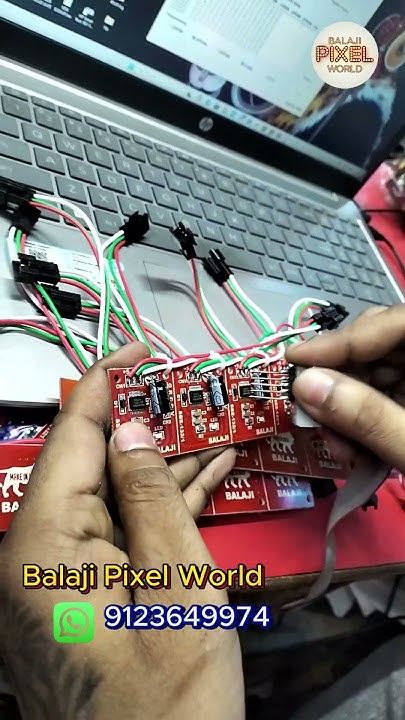Pixel Led Nuvoton IC Programing video || Balaji Pixel World - YouTube
