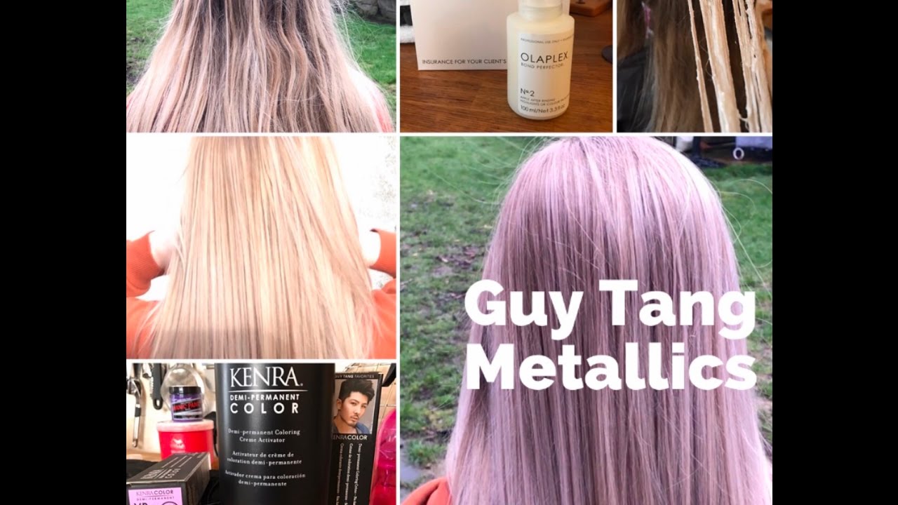 Balayage Refresh & Kenra Metallic's range By Guy Tang - YouTube