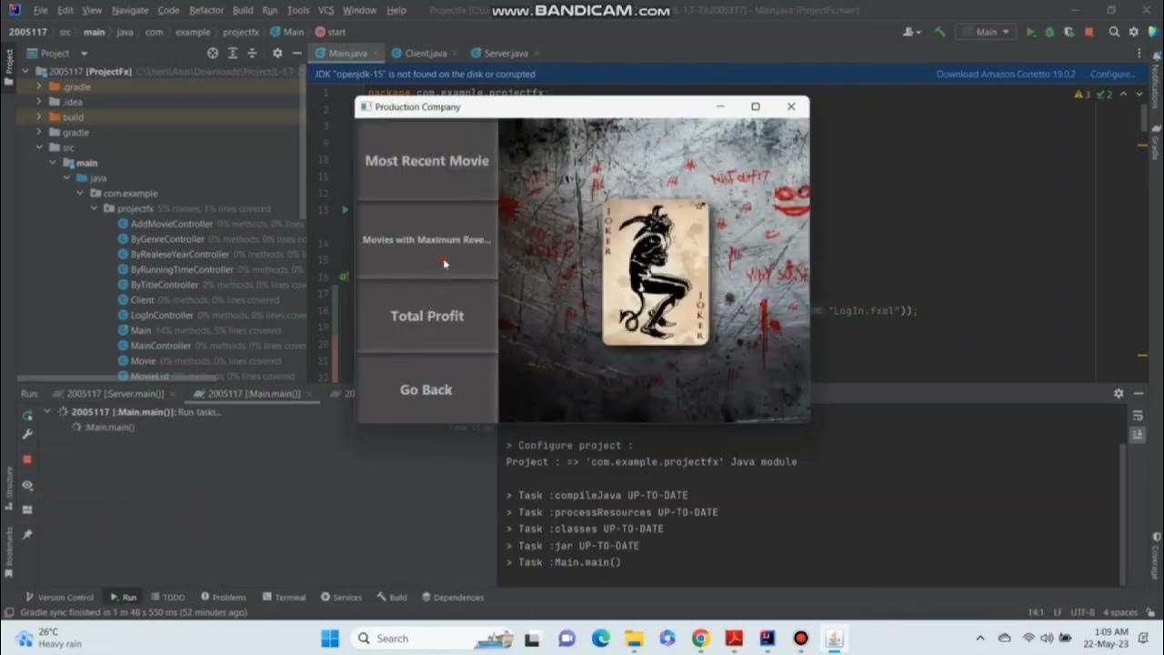 MovieHub(Buet CSE L1/T2 project) - YouTube