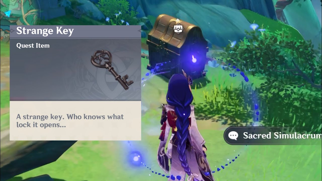 Strange key Location and Chest | Genshin Impact 4.4 | Chenyu Vale - YouTube