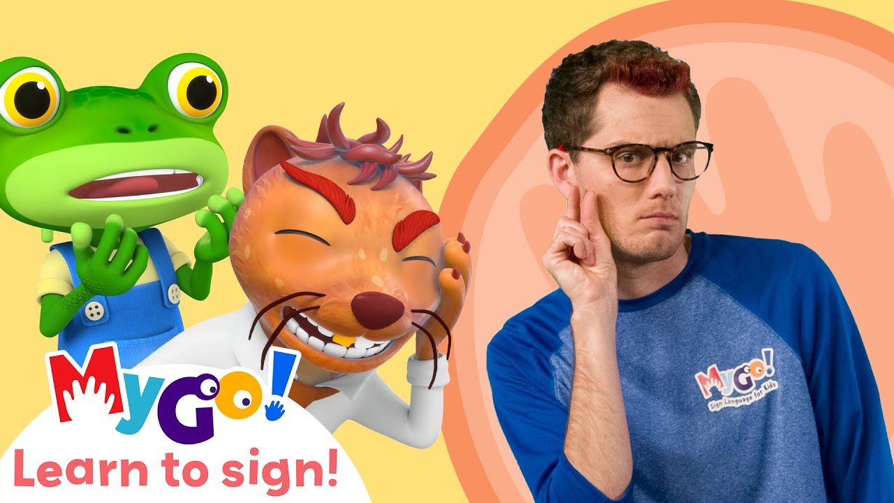 Learn Sign Language with Gecko's Garage! | Weasel's Wheels | MyGo ...