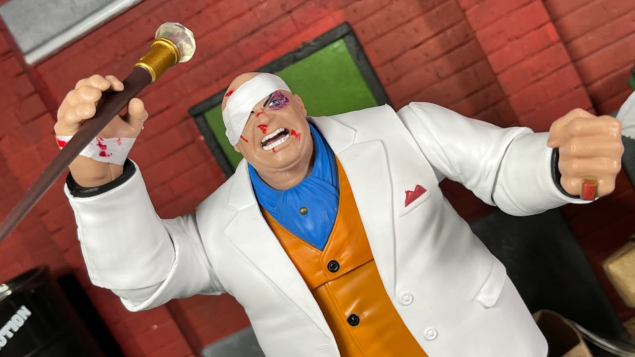 #hasbro Marvel Legends Spiderman Retro Kingpin Review #figurasaccion # ...
