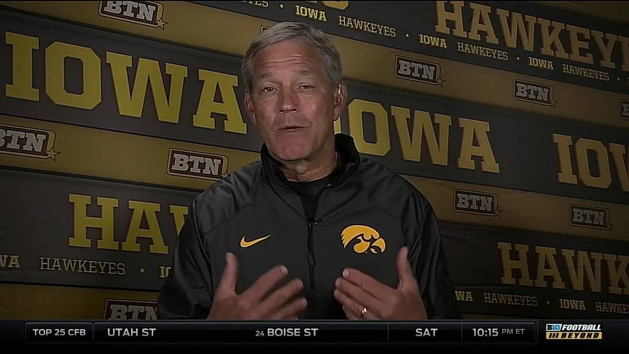 Kirk Ferentz Talks Iowa Football with Rick Pizzo - YouTube