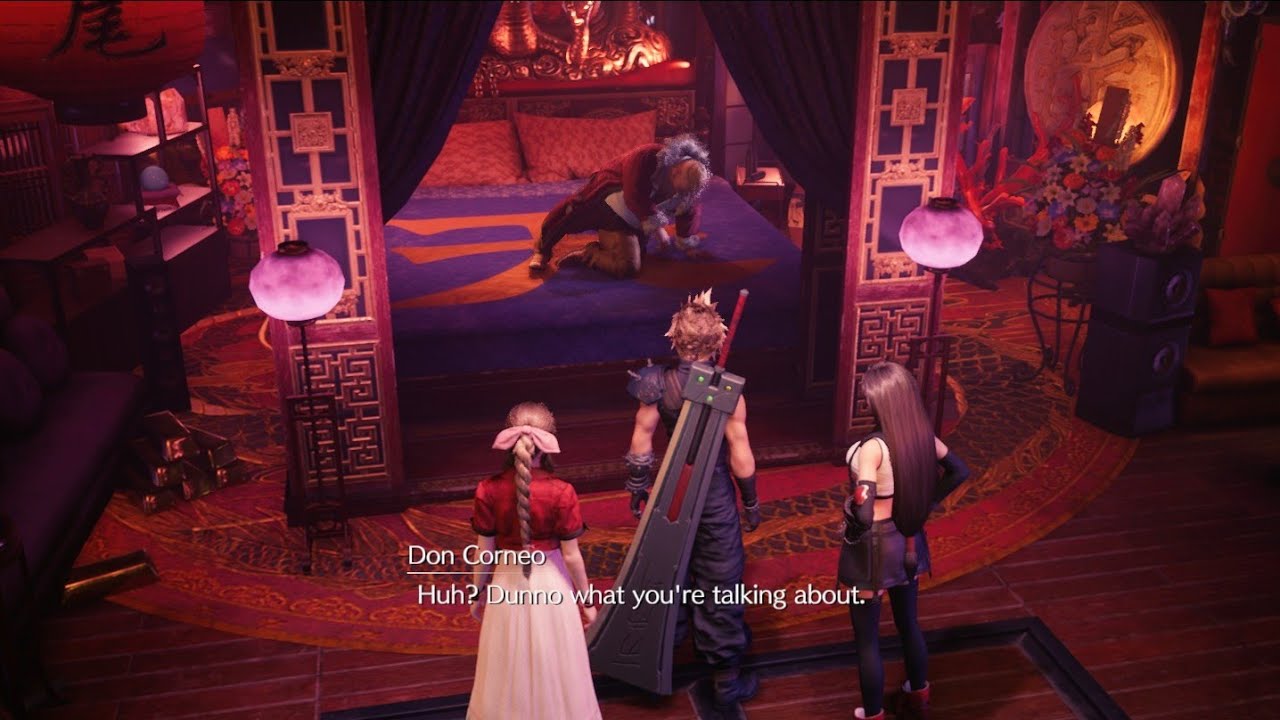 Honeybee Inn & Don Corneo | FFVII Remake - YouTube