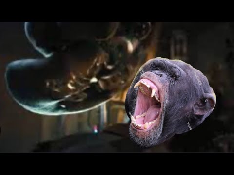 Monkey in torture Freddy chair