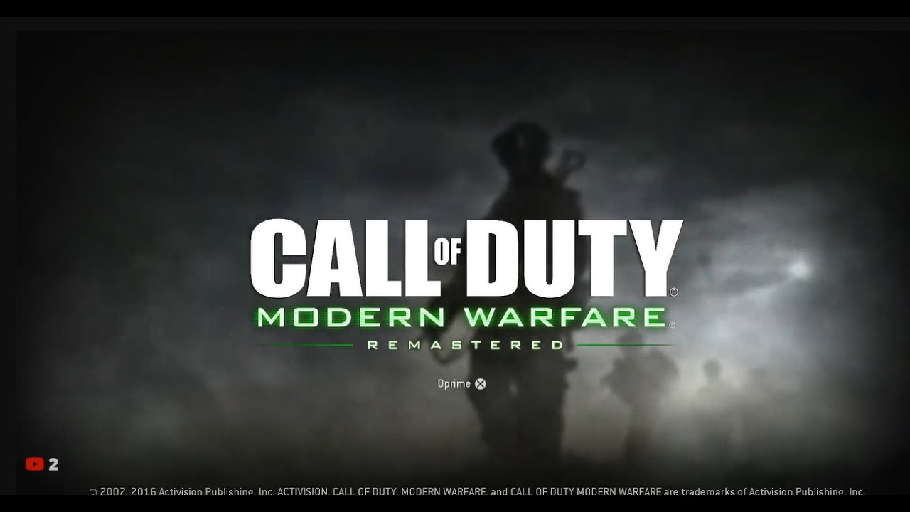 call of duty: modern warfare remastered - YouTube
