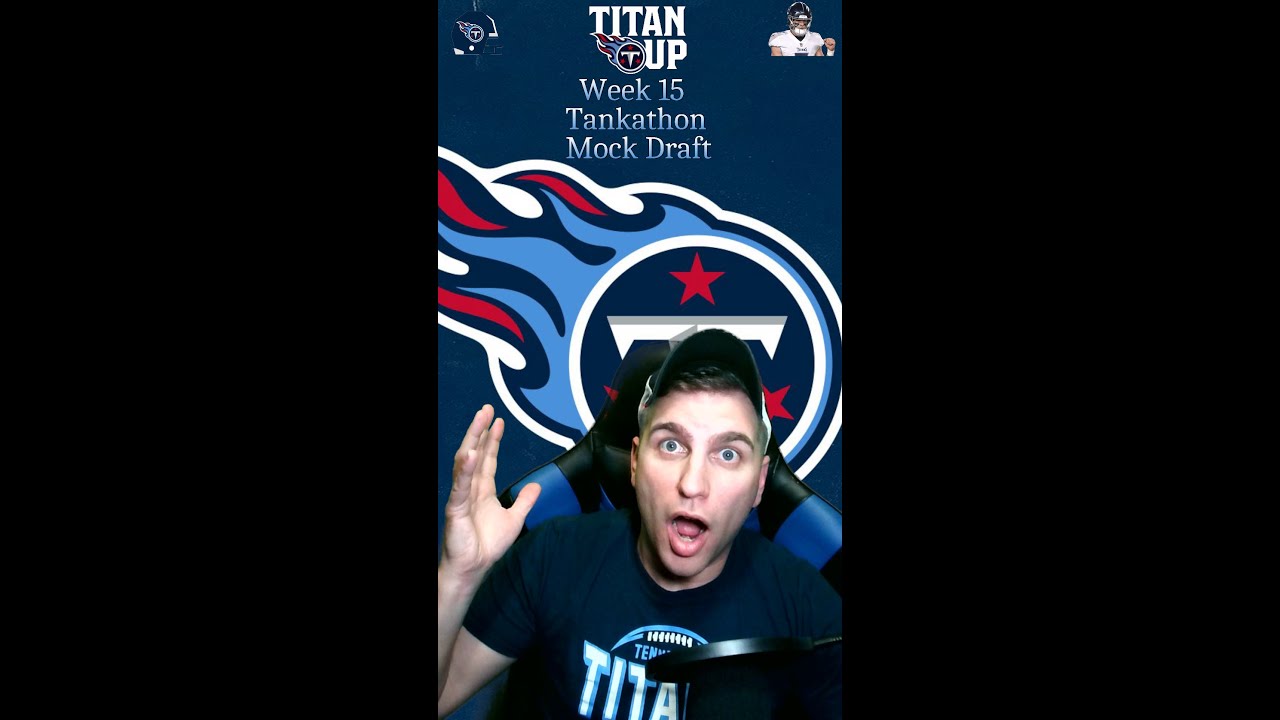 Who are the Titans predicted to draft after the loss to the Jags? NFL ...