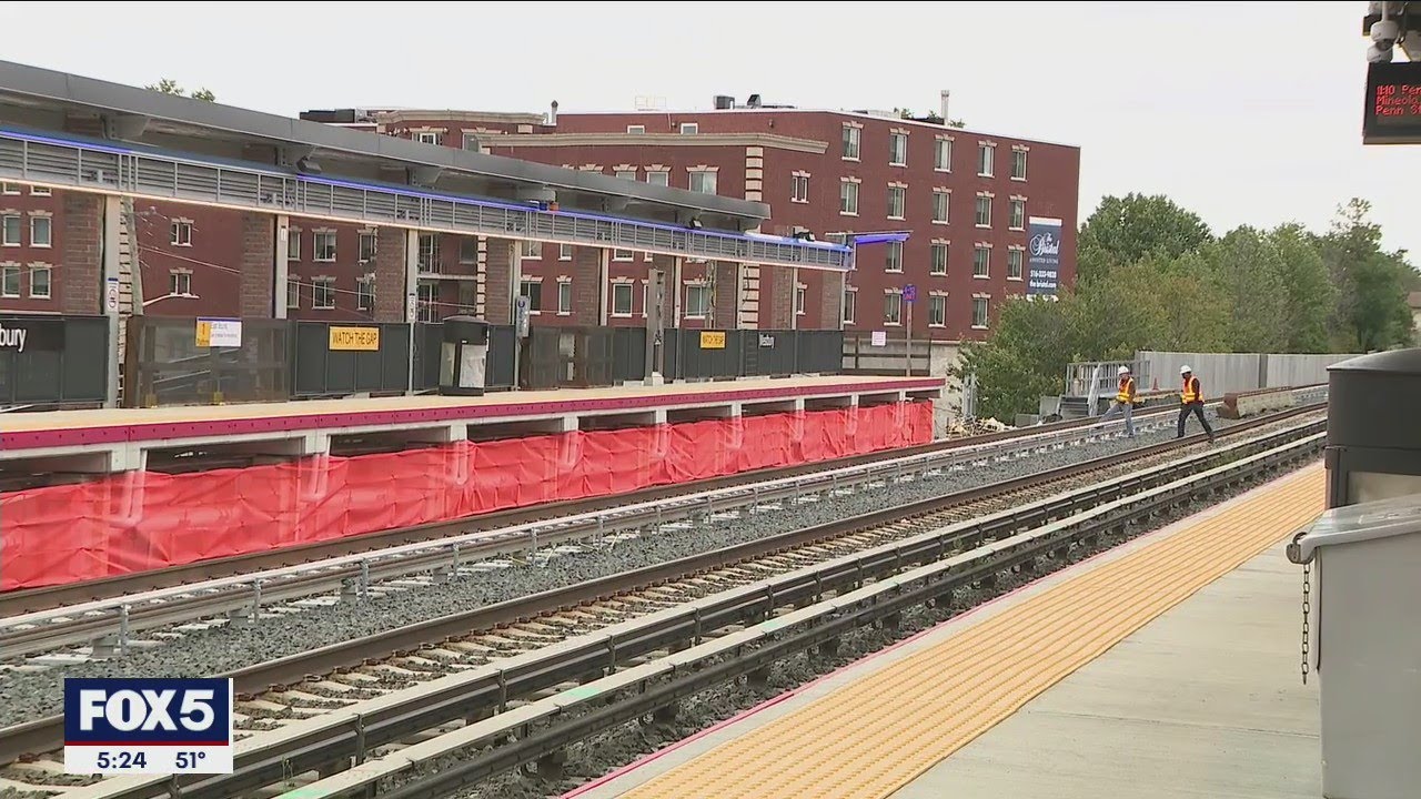 LIRR Third Track project completed - YouTube