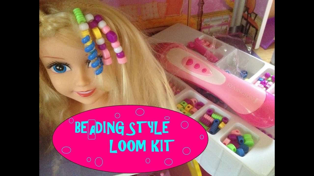 Beading Style Loom Kit Let's Decorate Doll's Hair - YouTube