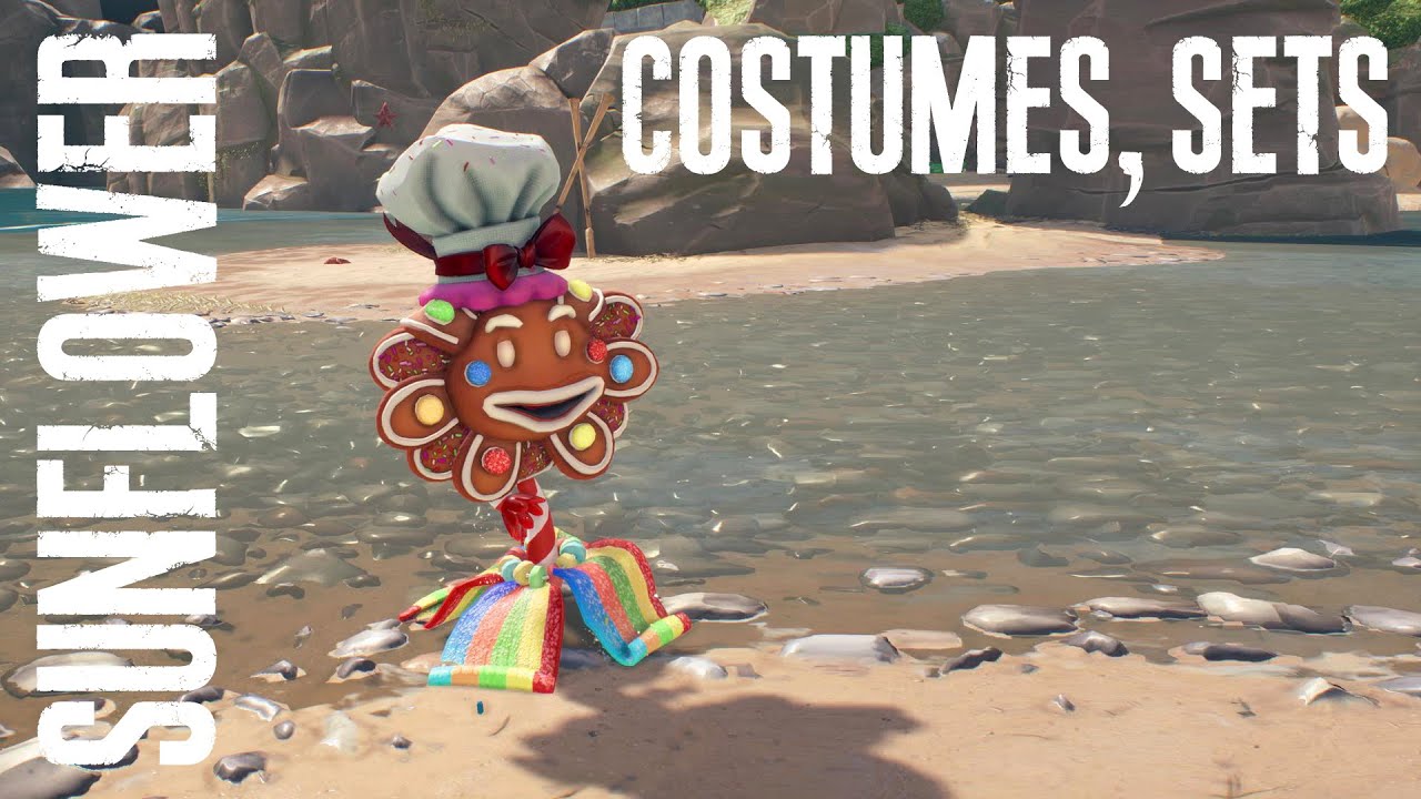 Sunflower Costumes & Sets / Plants / Plants vs Zombies Battle for ...