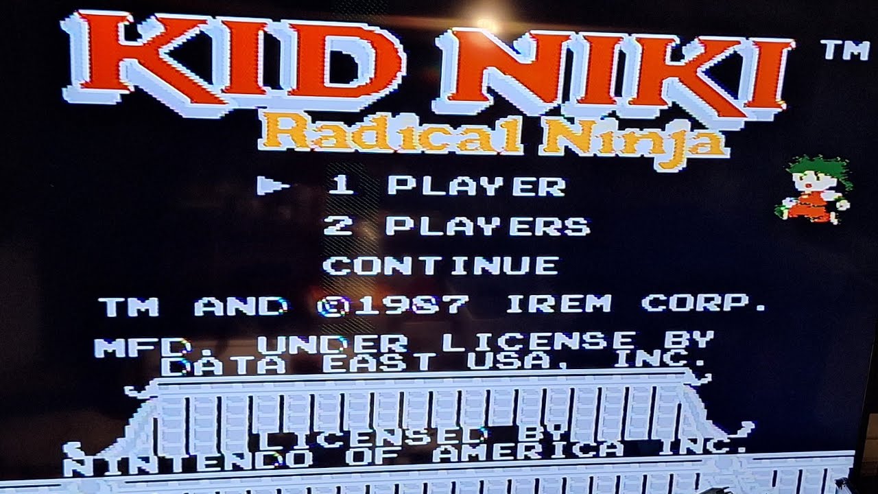 Kid Niki Radical Ninja NES GAMEPLAY - YouTube