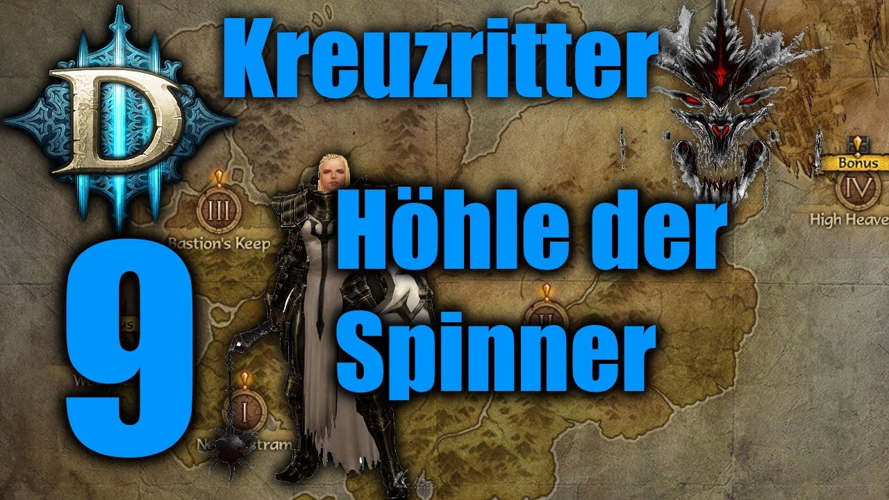 Flexy spielt Diablo 3 (PC) Season 1: Kreuzritter 9 - Höhle der Spinner ...