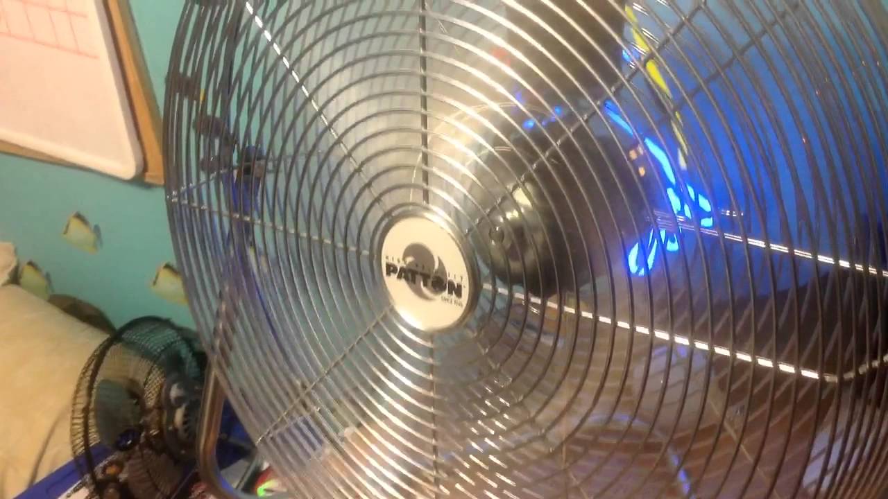 patton U2-20 heavy duty high velocity fan - YouTube