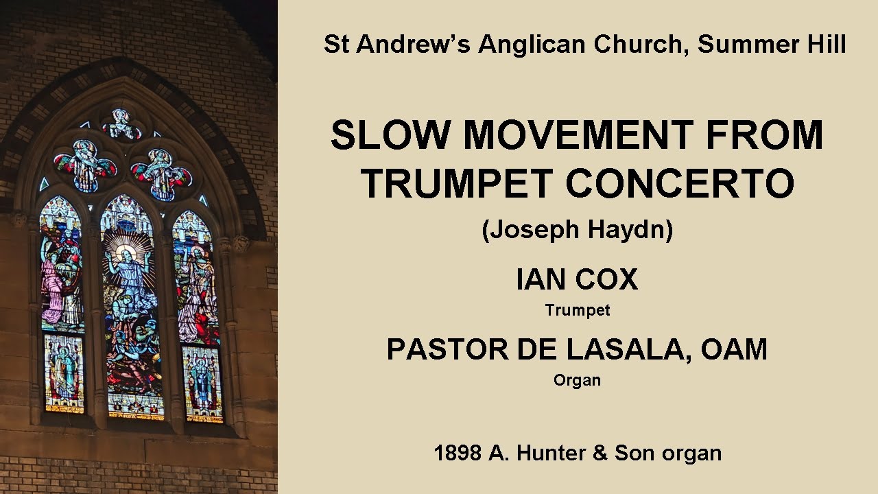 Slow Movement (Trumpet Concerto - Haydn) (Ian Cox & Pastor de Lasala ...