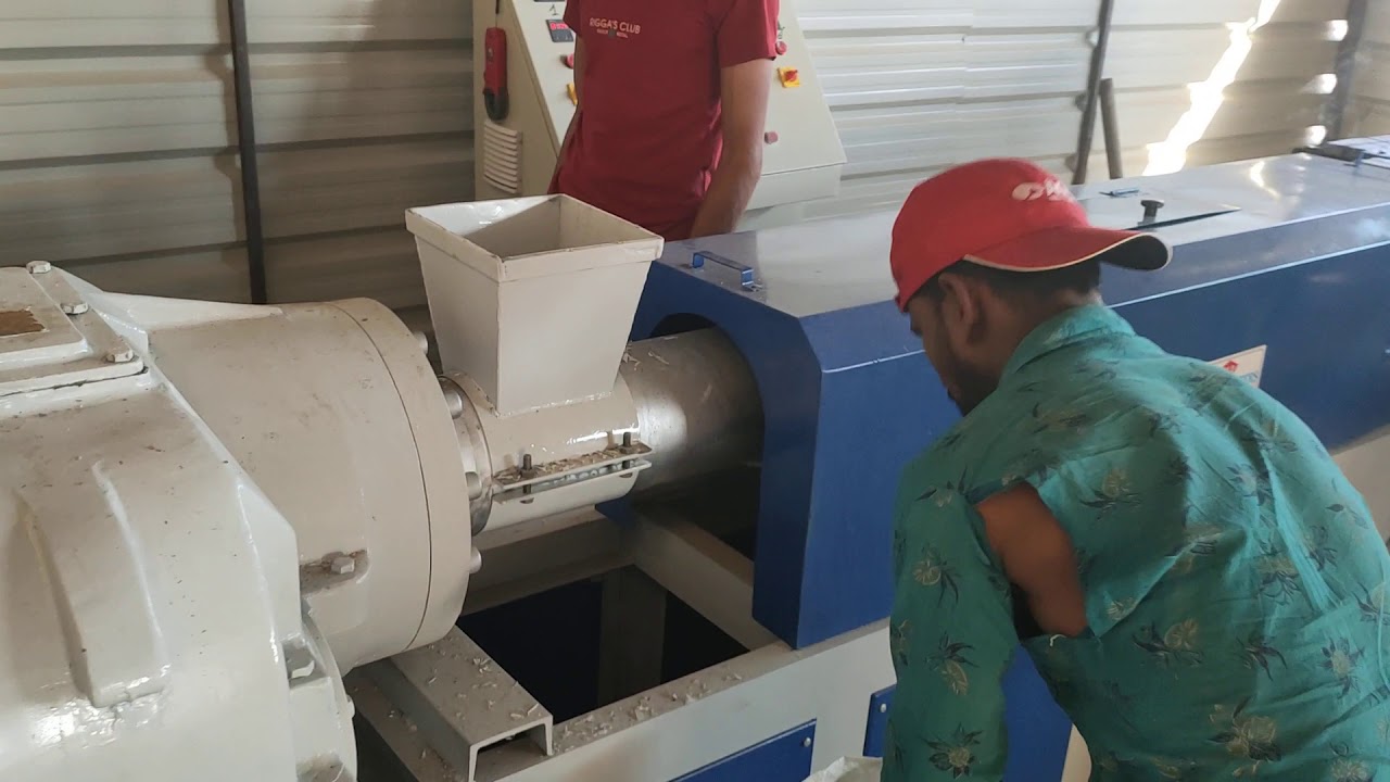 Plastic PP&HD gatha(lumps)MAKING MACHINE - YouTube