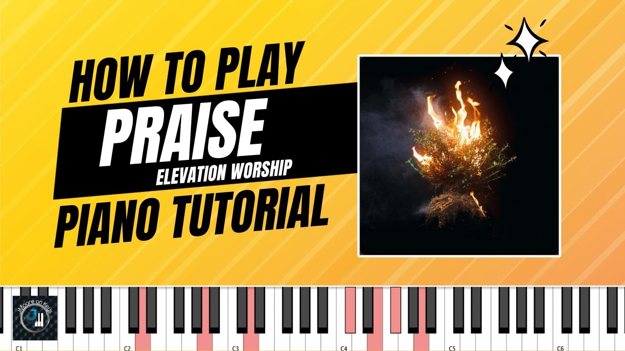 Praise - Elevation Worship | EASY Worship Piano Tutorial - YouTube