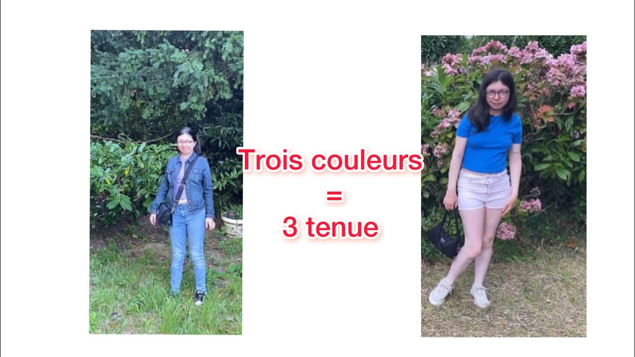 Trois tenues = 3 tenue - YouTube