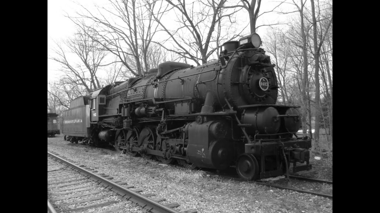 PRR I1s #4483 At Hamburg, NY By Jim Gray. It's A Hippo! - YouTube