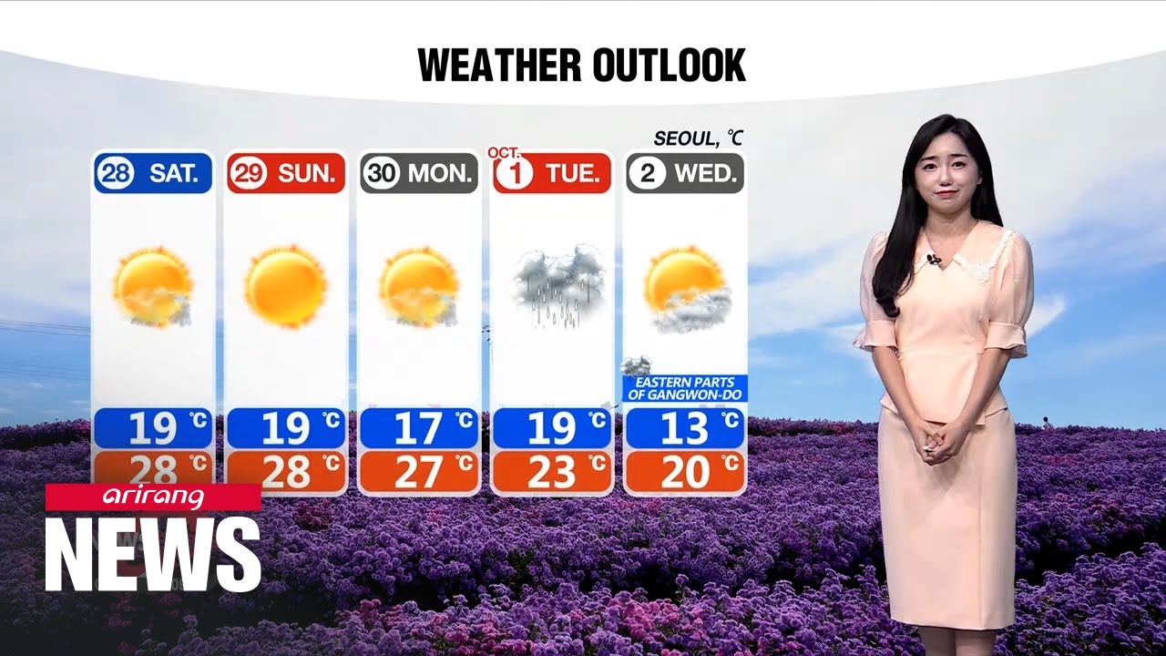 [Weather] Late heat continues this weekend, rain in eastern parts of ...