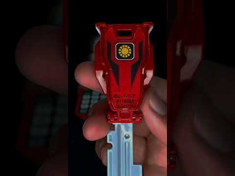 Red Sun vulcan ranger key with Gokaiger morpher showcase - YouTube
