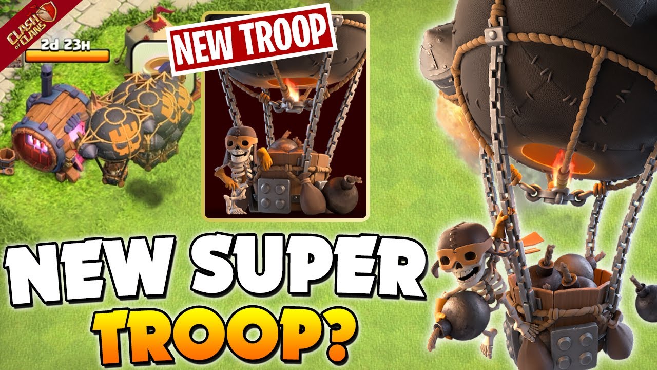 *SUPER BALLOON* is in Clash of Clans! Synthe CRUSHES this base with ZAP ...