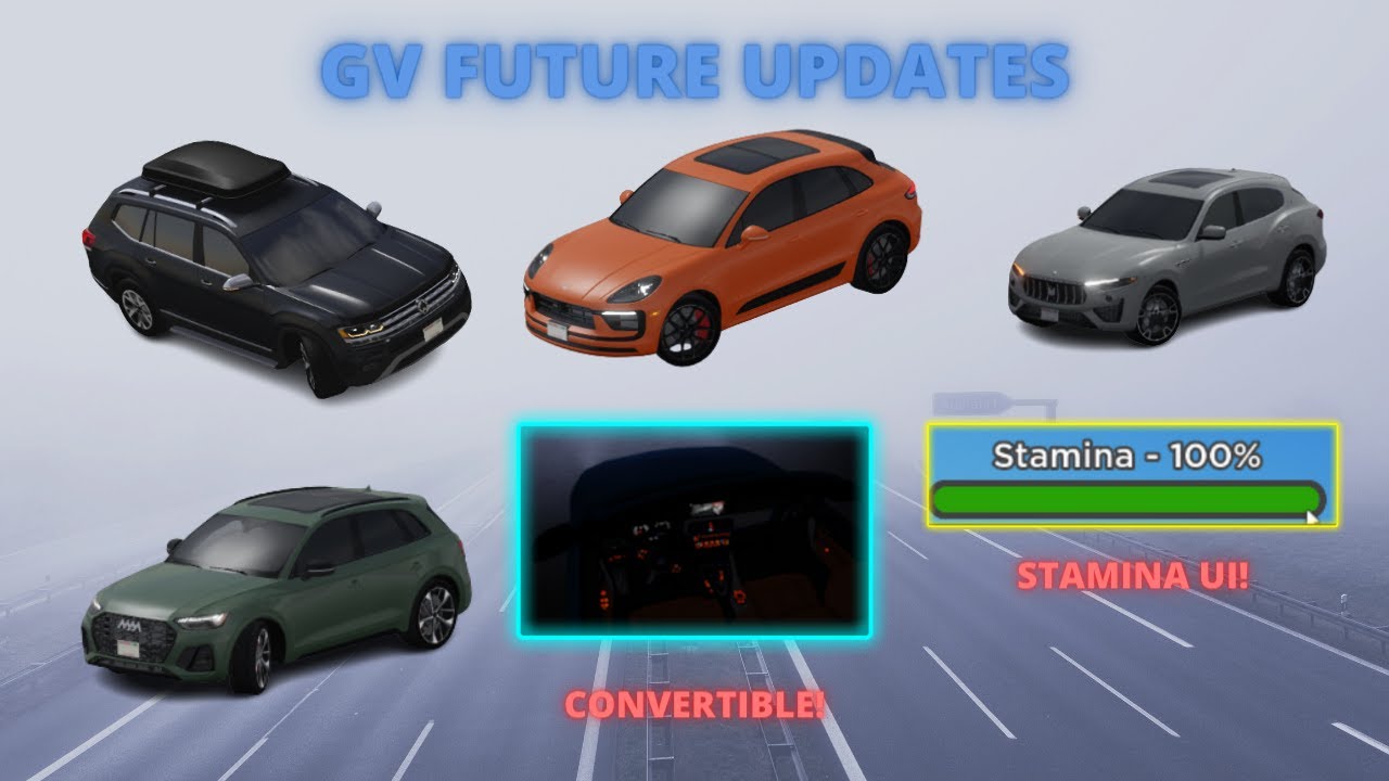 NEW CONVERTIBLE! STAMINA UI & MORE! | Roblox Greenville Future Updates ...