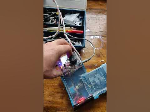 home made arduino nano magnetic loop controller - YouTube