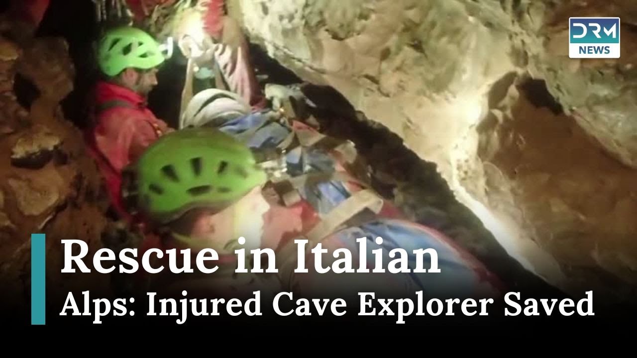 Rescue Operation for Injured Cave Explorer in Italian Alps | News Today ...