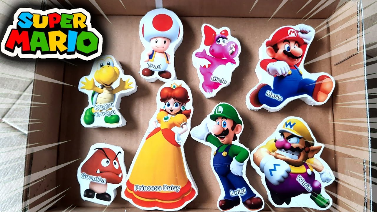 Box Full of Mario Bros Wario | Falling asleep with Super Mario ASMR ...