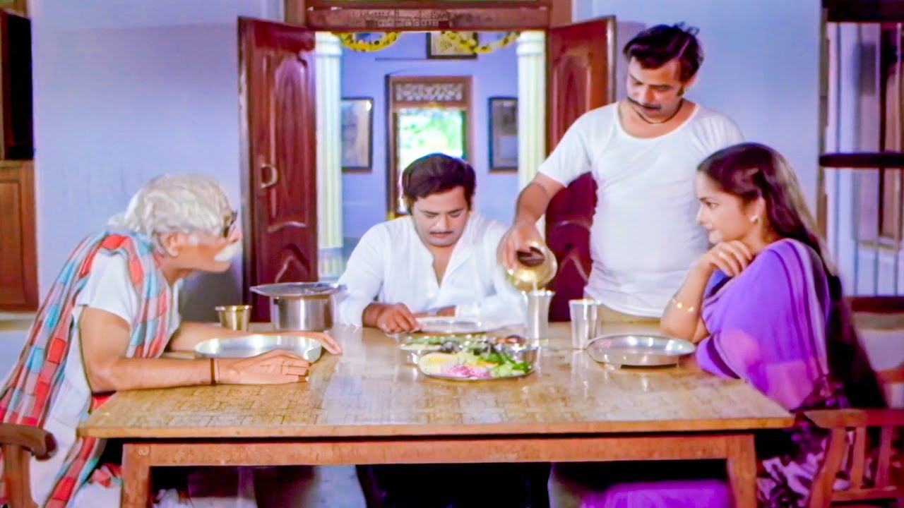 Rajendra Prasad, Chandra Mohan, Rajini Comedy Drama Full HD Part 6 ...