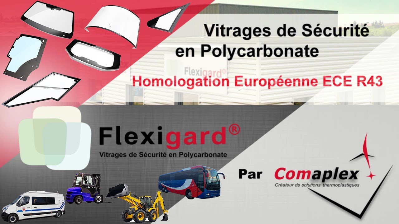 Vitrages de Sécurité en Polycarbonate : FLEXIGARD® développés par ...
