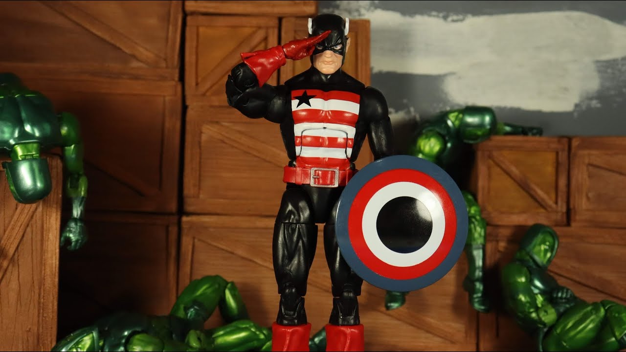 U.S. AGENT MARVEL LEGENDS AVENGERS WAVE (CONTROLLER BAF SERIES) ACTION ...