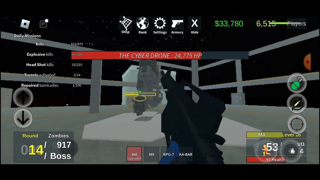 kami ter jebak di alam game zombie 😱 [drama roblox malaysia] - YouTube