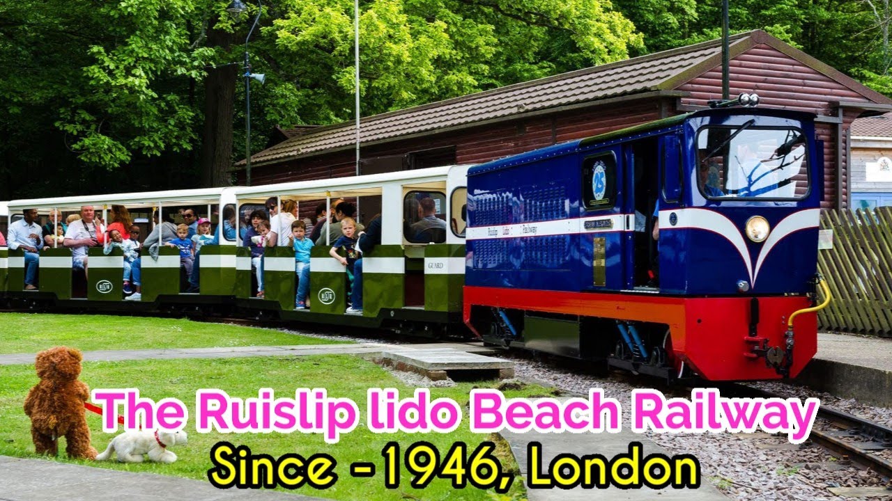 Ruislip Lido Beach Train Trip / 12-inch narrow gage Railway.Since 1946 ...