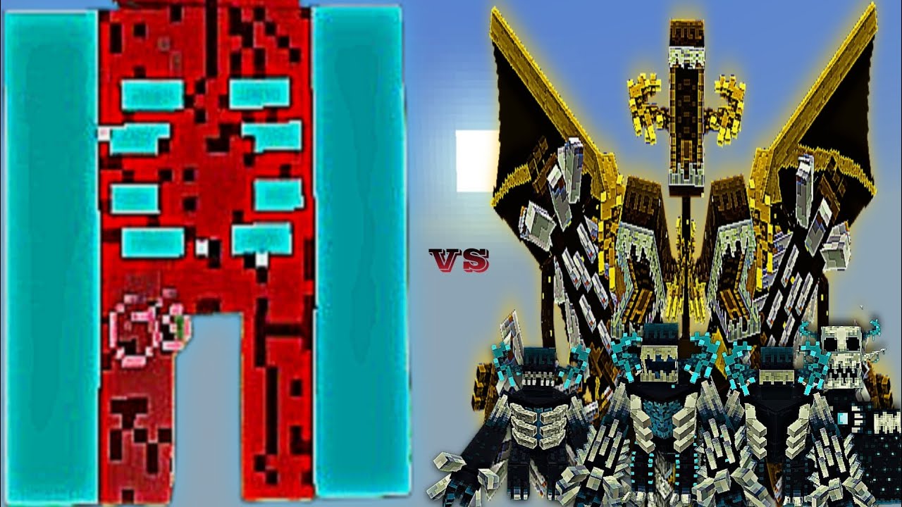 Hakaishin Warden Titan vs Warden Plus | Minecraft Bedrock | Mob Battle ...