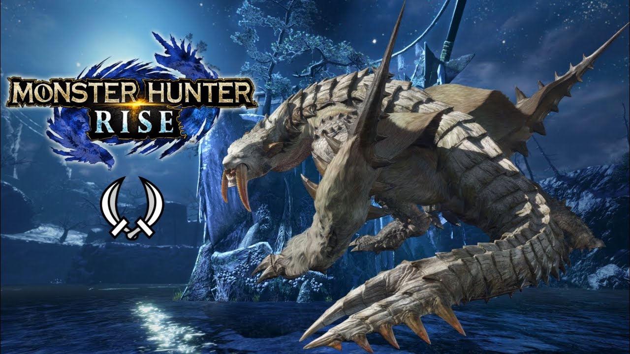 [MHR] Hub Quest: ☆6 Barioth |Dual Blades| Hunt - YouTube